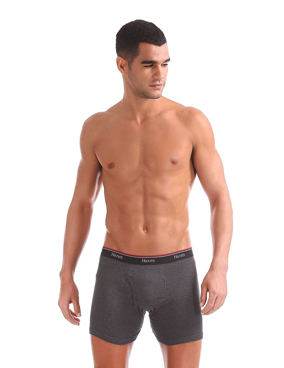 Buy Men Solid Cotton Boxer Briefs online at NNNOW.com