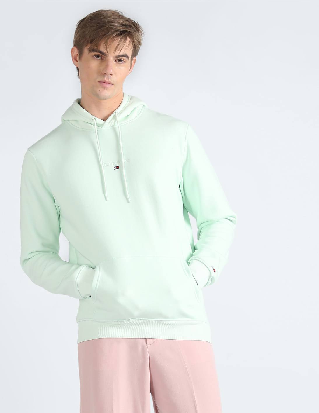 Buy Tommy Hilfiger Organic Cotton Solid Sweatshirt - NNNOW.com